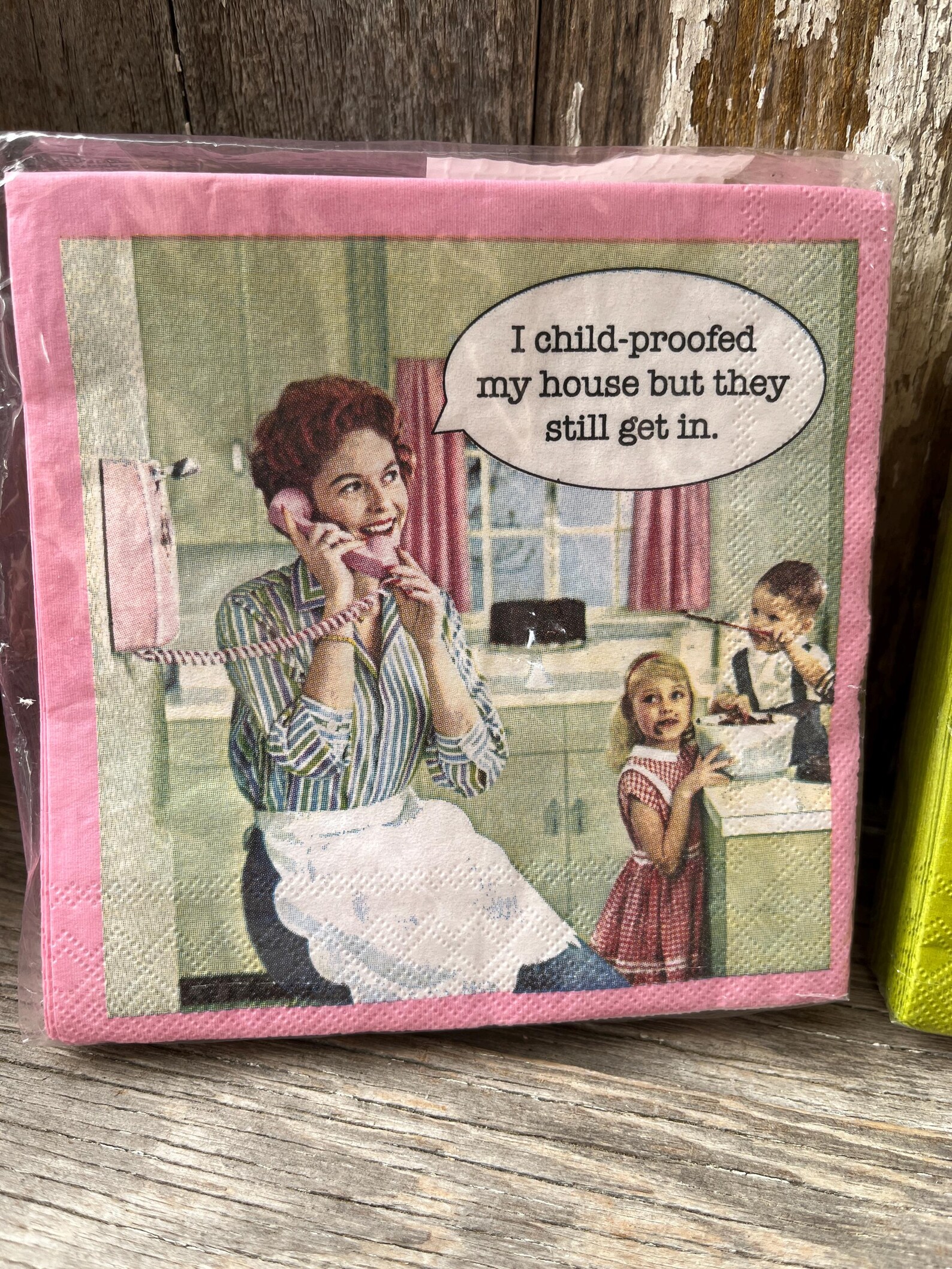 Vintage 1950's Style Humorous Cocktail / Beverage Paper Napkins - Etsy