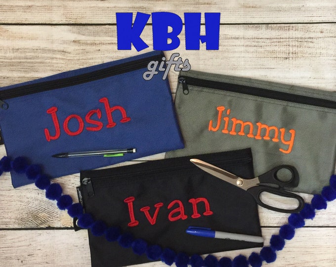 Personalized Pencil Pouch Pencil Case - Etsy