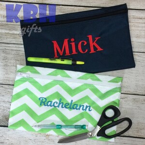Personalized Pencil Pouch Pencil Case - Etsy