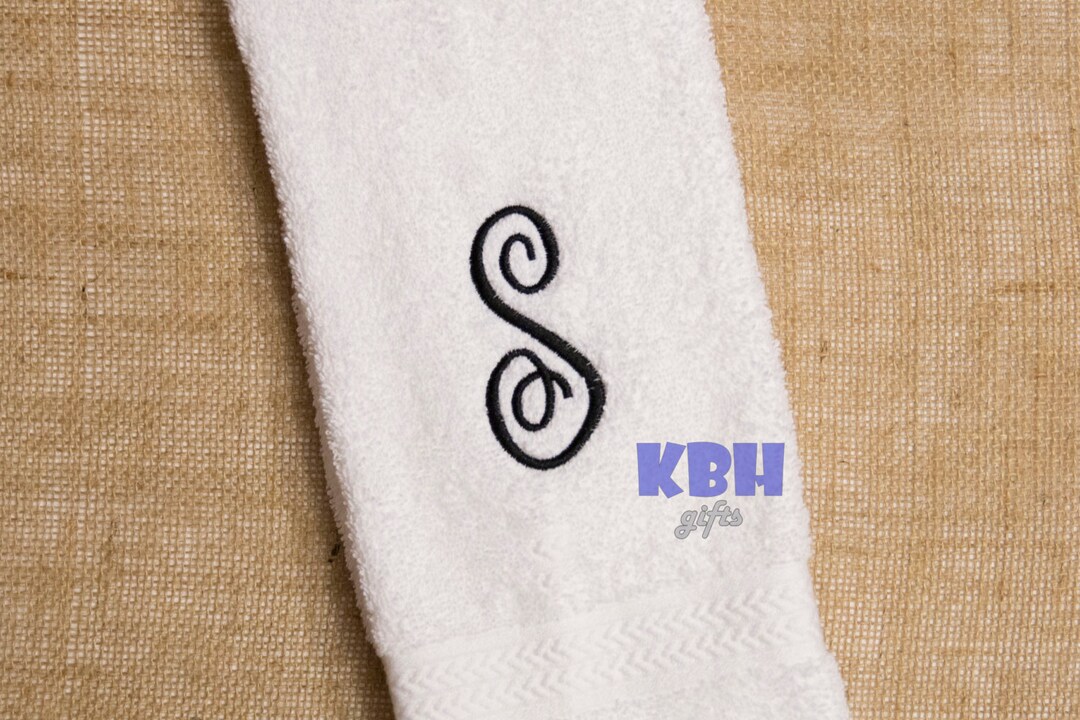 SHIPS FAST!!! Monogrammed Hand Towel - Etsy