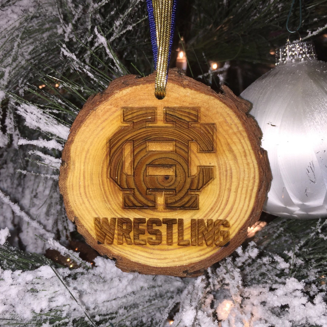 Custom Laser Engraved Tree Slice Ornament - Etsy