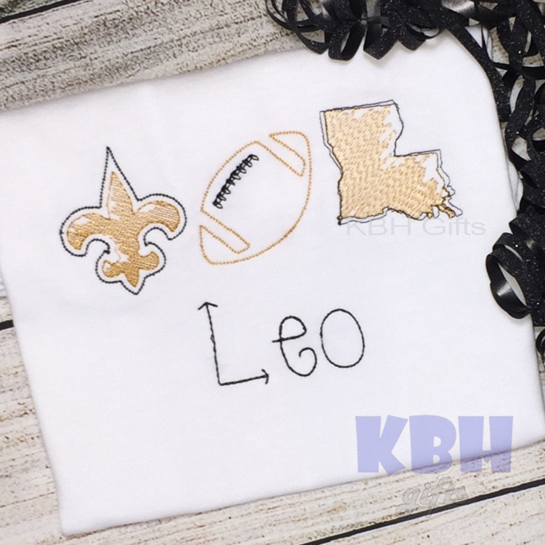 Embroidered Football Shirt Bubble Bodysuit Romper - Etsy