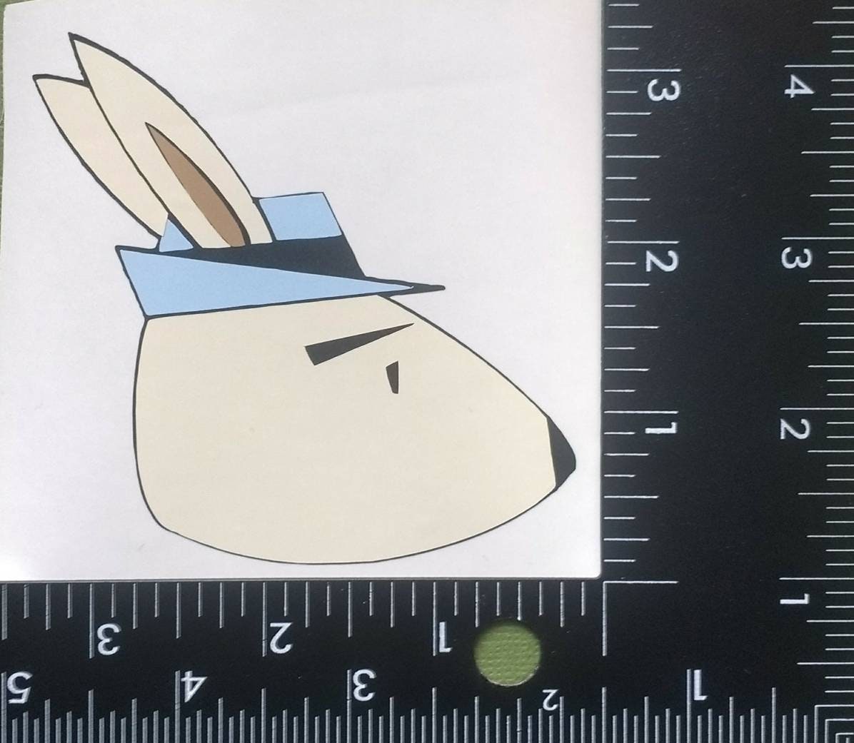 Thomas, the Rabbit - Decal, Sticker, Artwork - Etsy