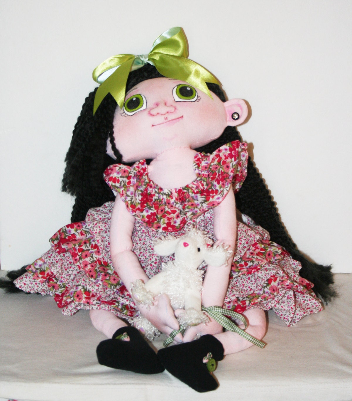 Alien Fantasy Baby Cloth Doll 22 W/ Diaper Outfit & Toy - Etsy