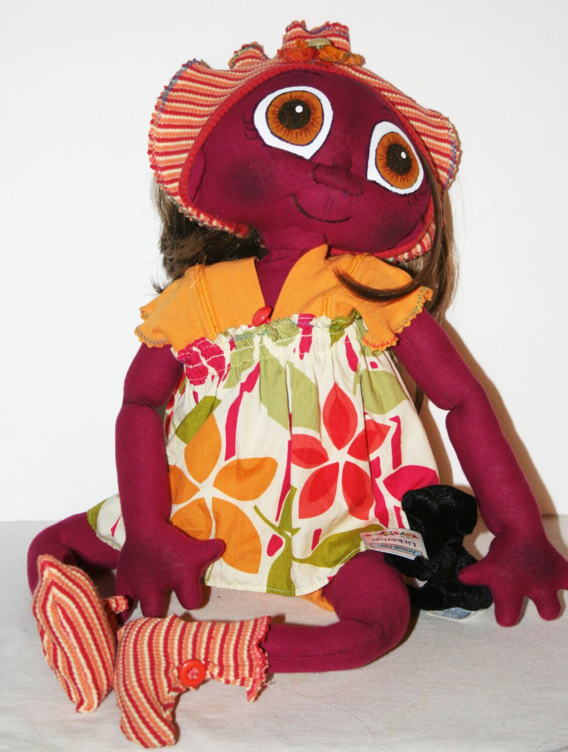 Alien Fantasy Baby Cloth Doll 22 W/ Unique Outfit & Toy OOAK CUSTOM ...