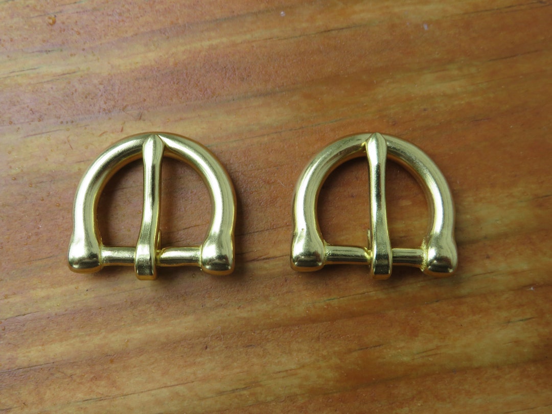 Pair of 3/4" Buckle Solid Brass Buckle Strap Buckle Pair of Buckles ...