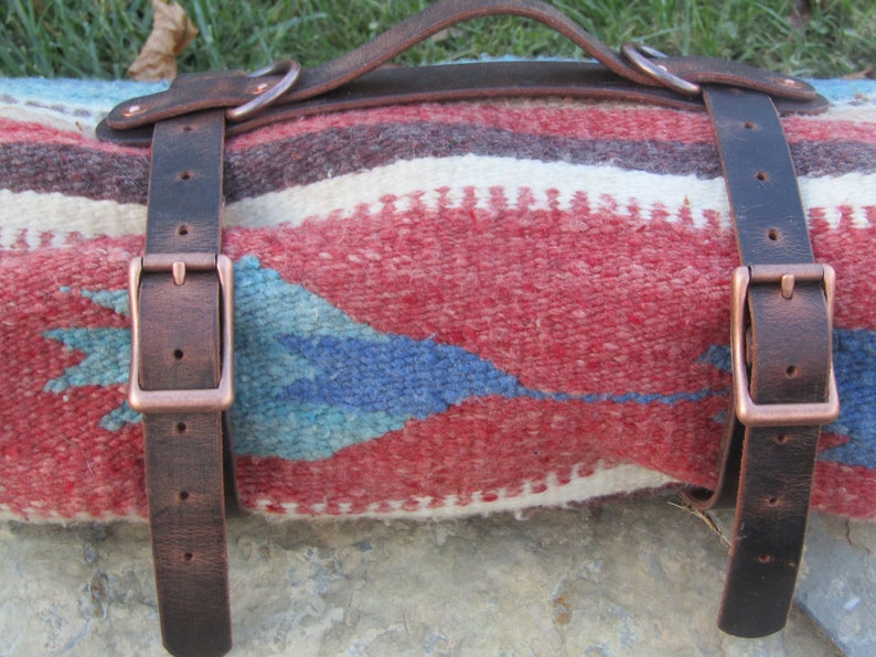 Hand Made Crazy Horse Water Buffalo Veg Tanned Leather Blanket - Etsy