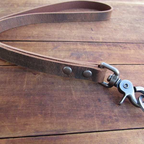 Leather Lanyard - Etsy