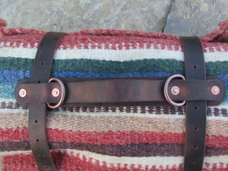 Hand Made Crazy Horse Water Buffalo Veg Tanned Leather Blanket - Etsy