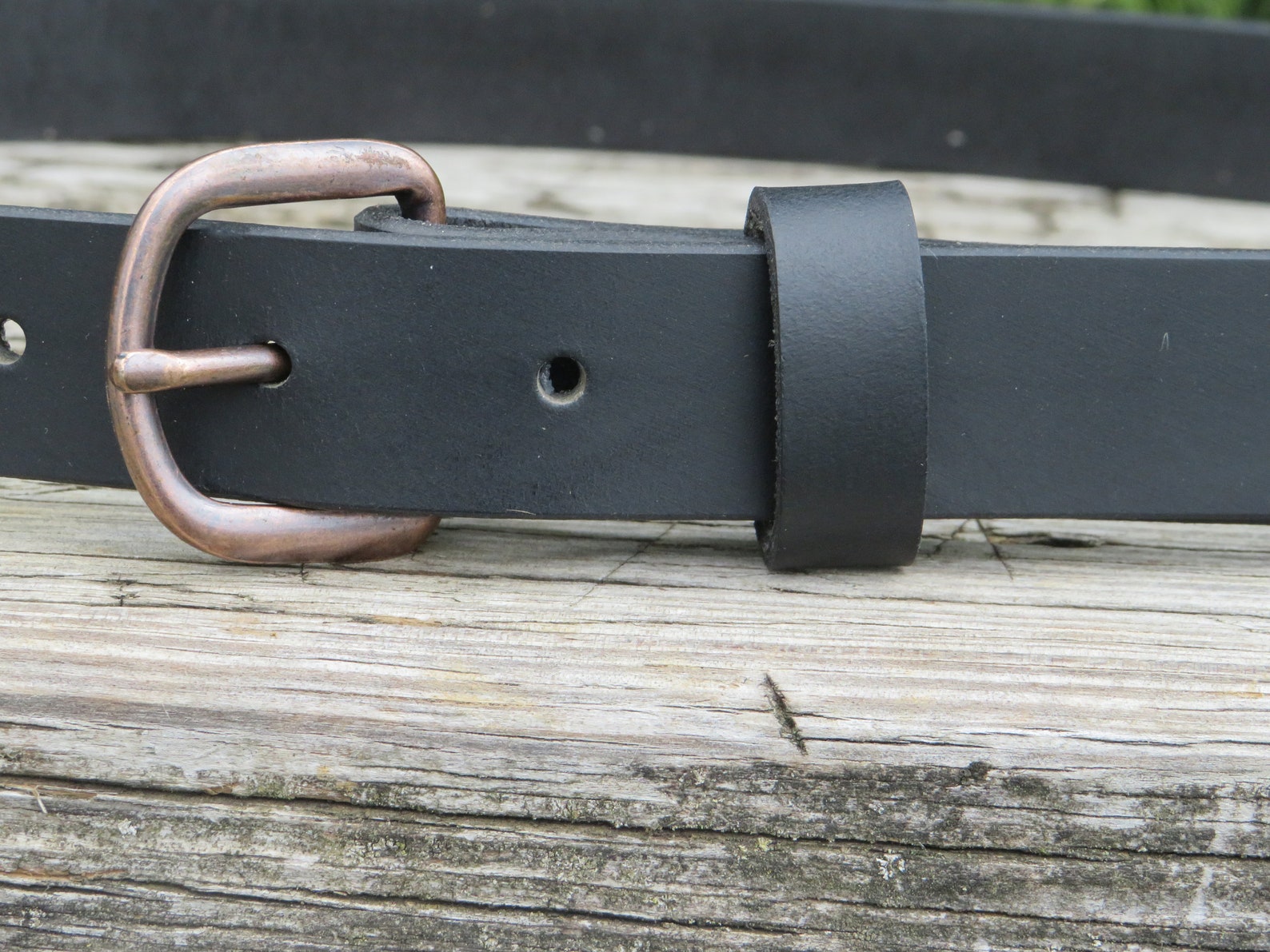 1 Inch Black Leather Belt, Full Grain Black Leather Belt, Womans ...