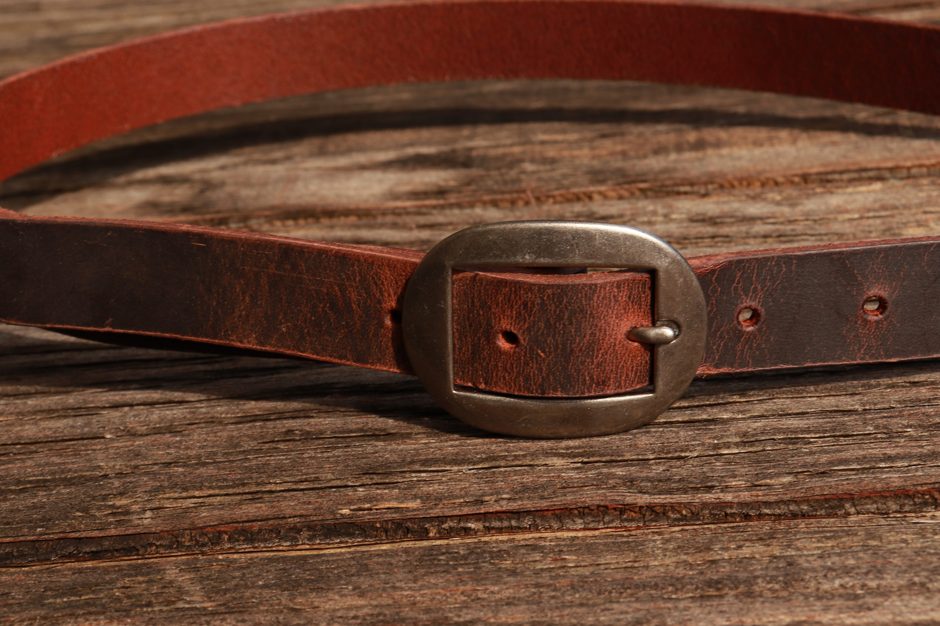 1 Inch Wide Narrow Leather Belt/ Womans Belt Belt/full Grain - Etsy