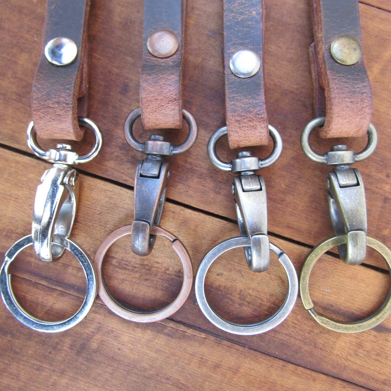 Leather Lanyard - Etsy