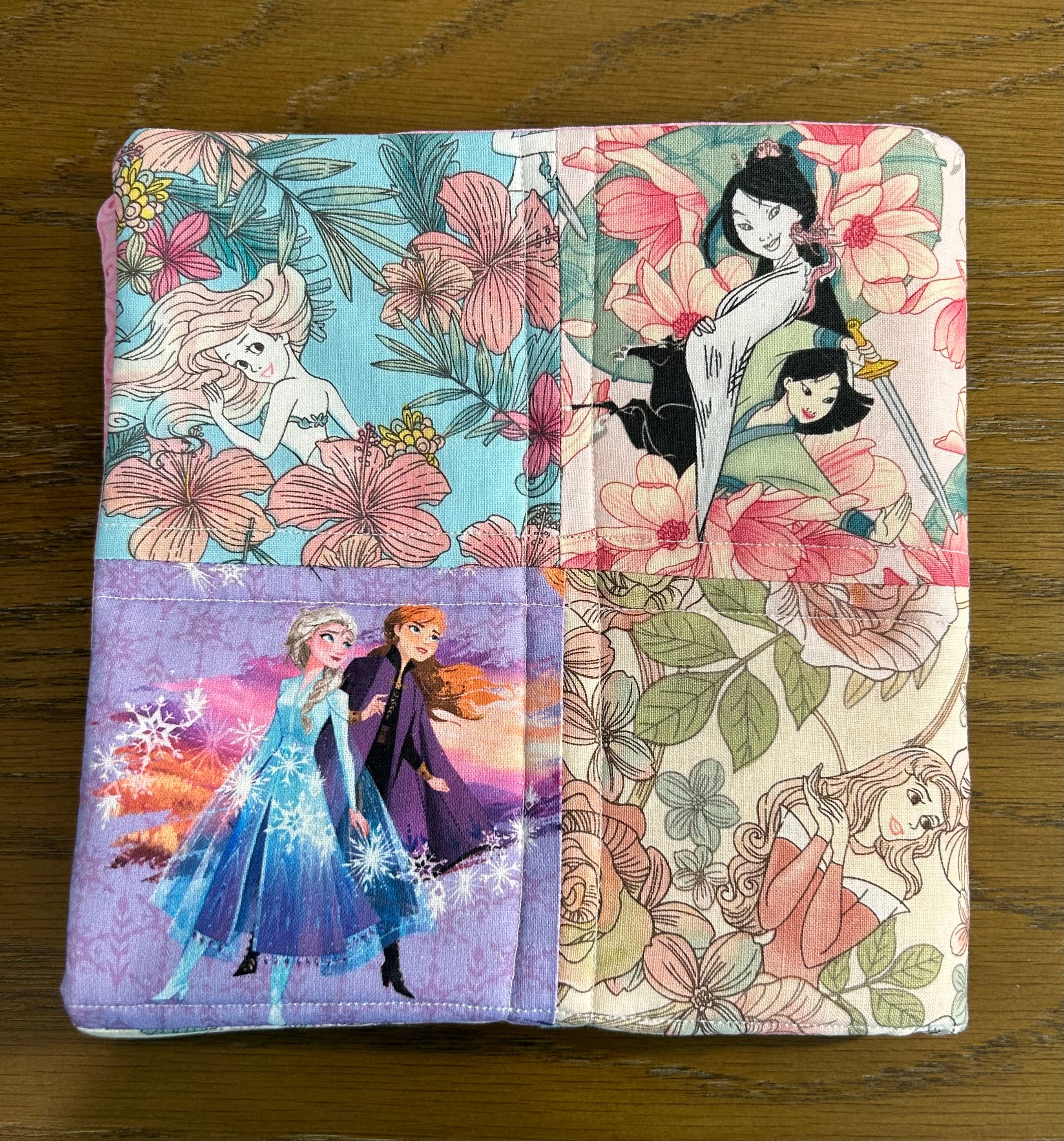 Handmade Disney Princesses Quilted Pillow Cover - Etsy