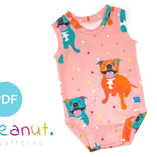 Baby or Child TANK TOP SEWING Pattern Pdf - Etsy