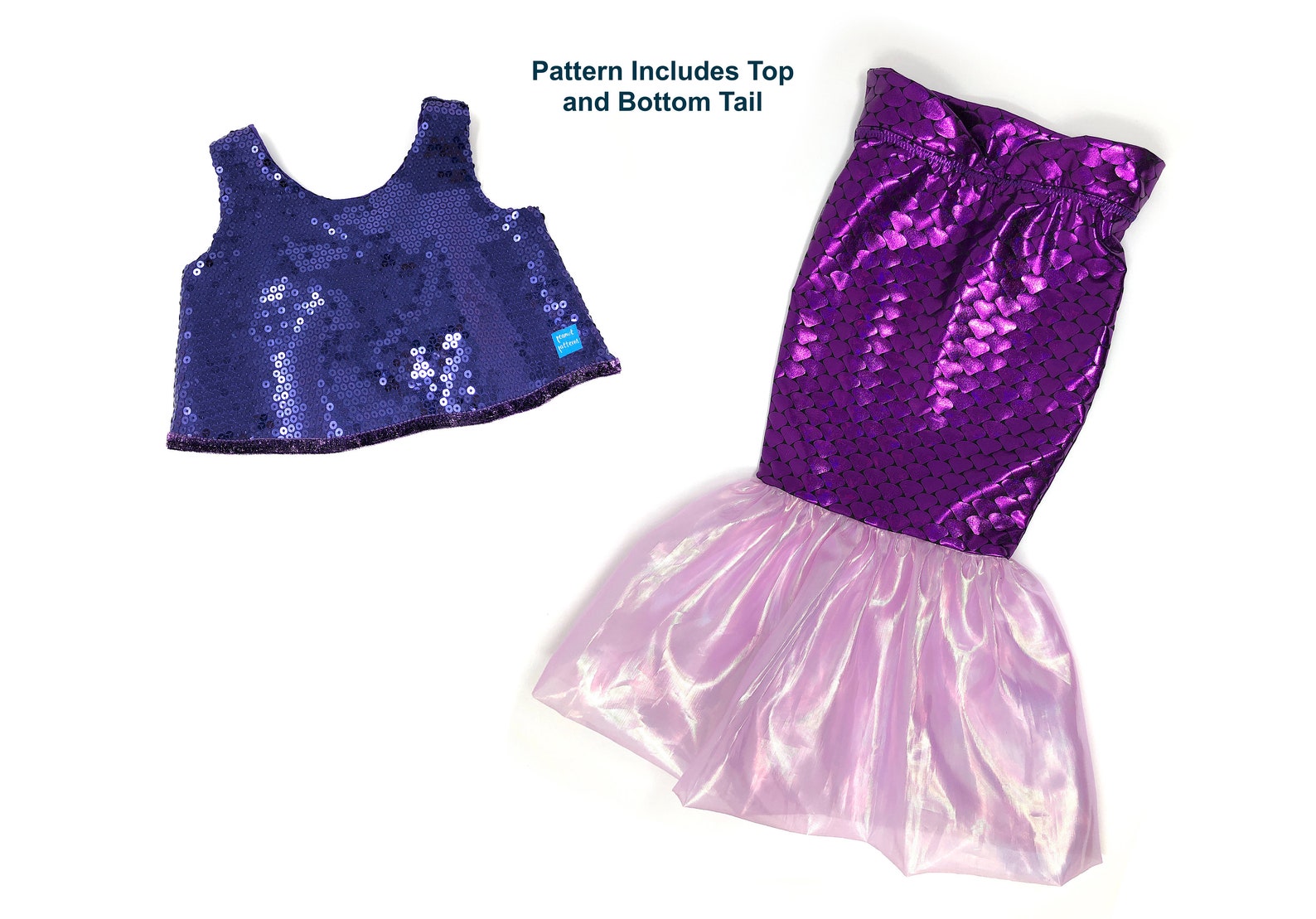 Mermaid Costume Sewing Pattern PDF Sewing Pattern Baby - Etsy