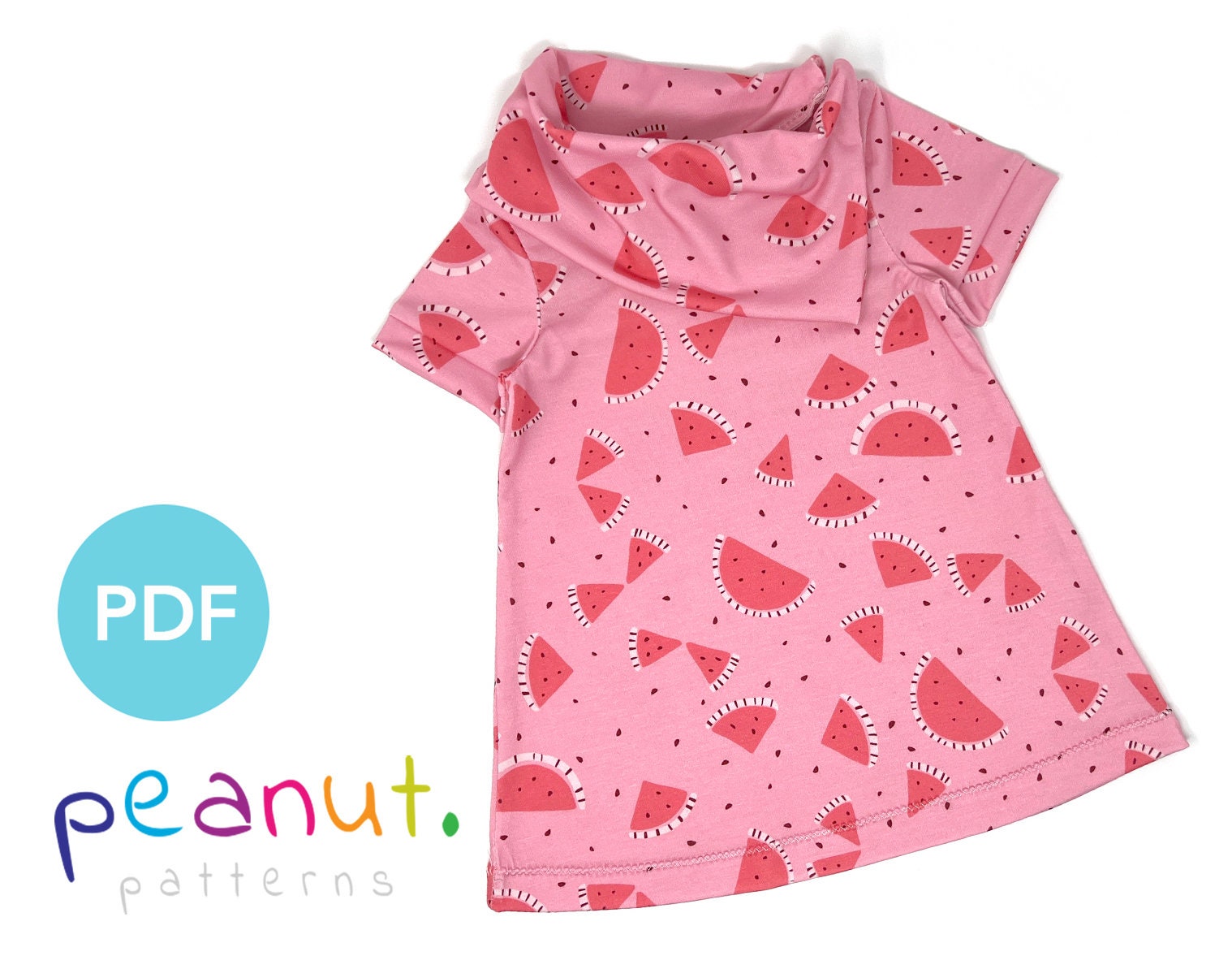 Short Sleeve Dress Sewing Pattern • PDF Sewing Pattern • Baby, Kid ...