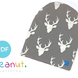 Beanie Hat Sewing Pattern PDF Sewing Pattern Baby Kid - Etsy