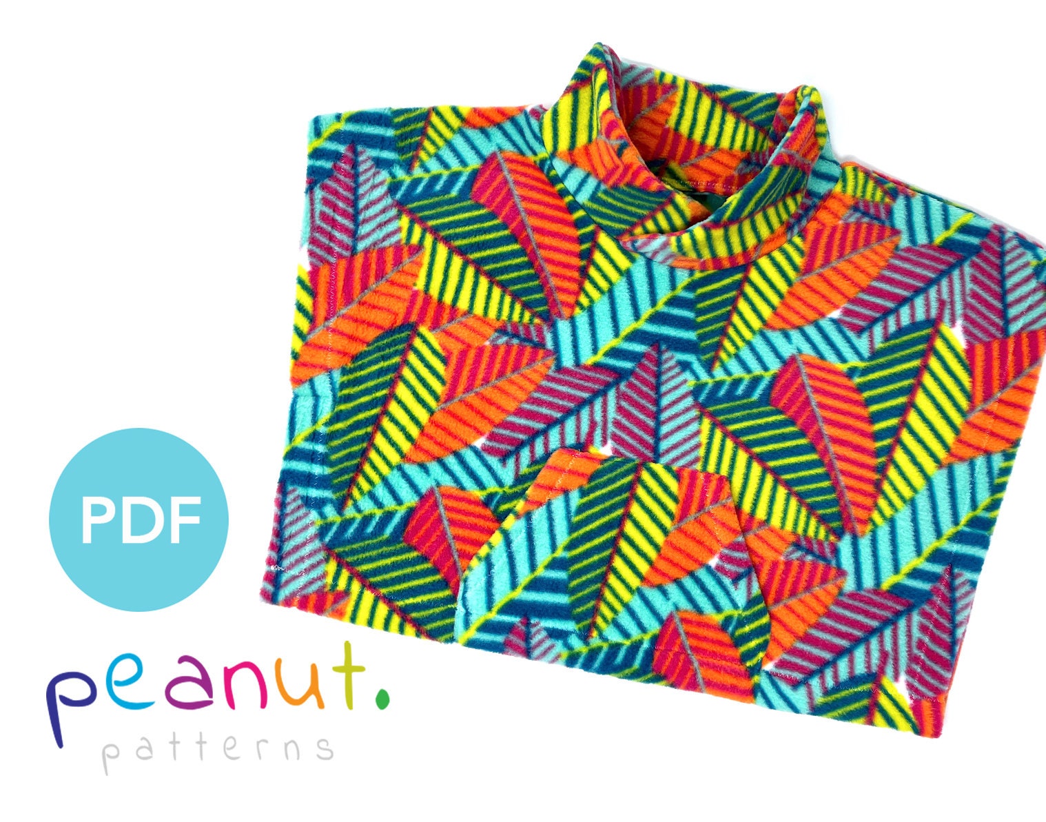 Poncho Fall Sewing Pattern • PDF Sewing Pattern • Baby, Kid, Toddler ...