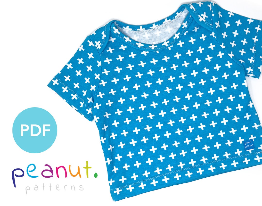 Short Sleeve Shirt Sewing Pattern • PDF Sewing Pattern • Baby, Kid ...