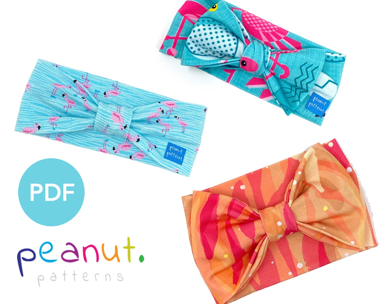 Headband Sewing Pattern • PDF Sewing Pattern • Baby, Kid, Toddler ...