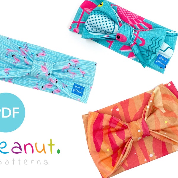 Headband Sewing Pattern • PDF Sewing Pattern • Baby, Kid, Toddler ...