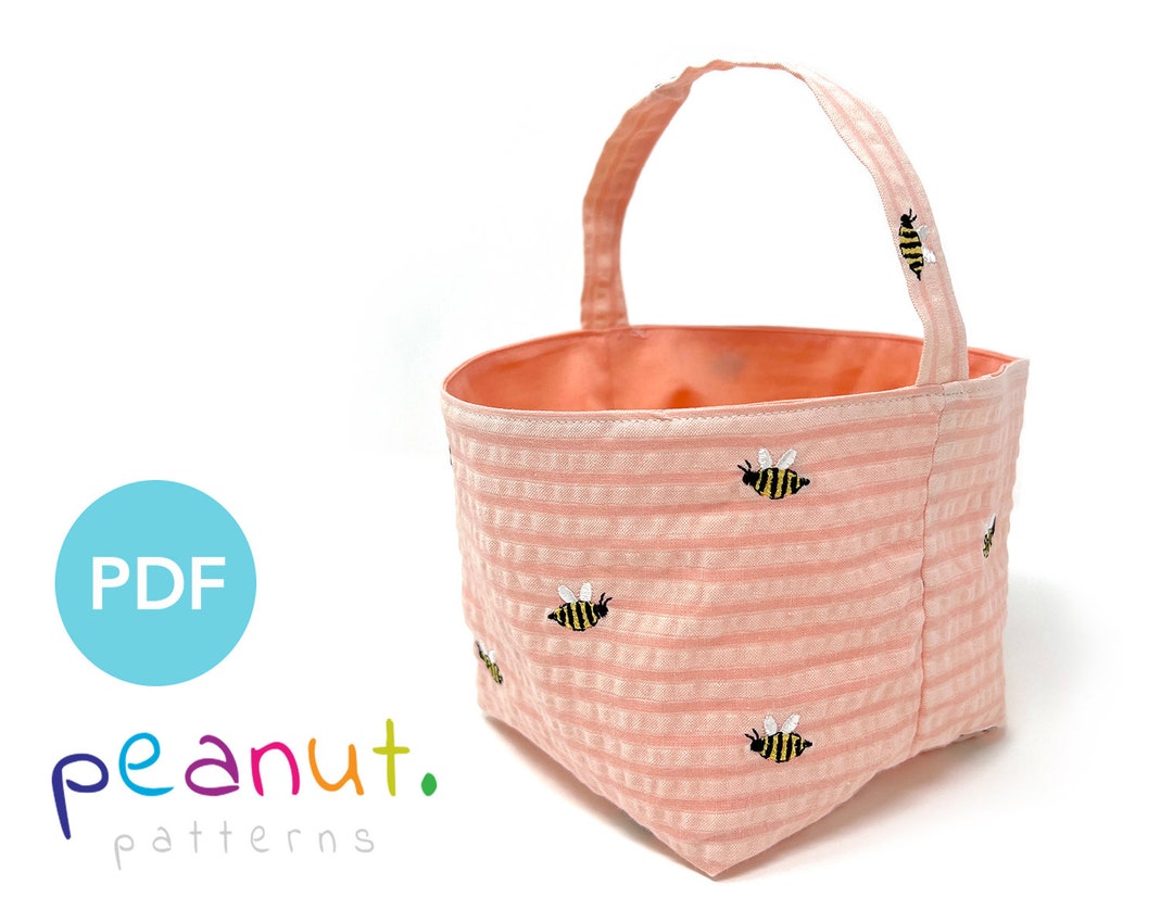 Fabric Tote Bag Sewing Pattern • PDF Sewing Pattern • Baby, Kid ...