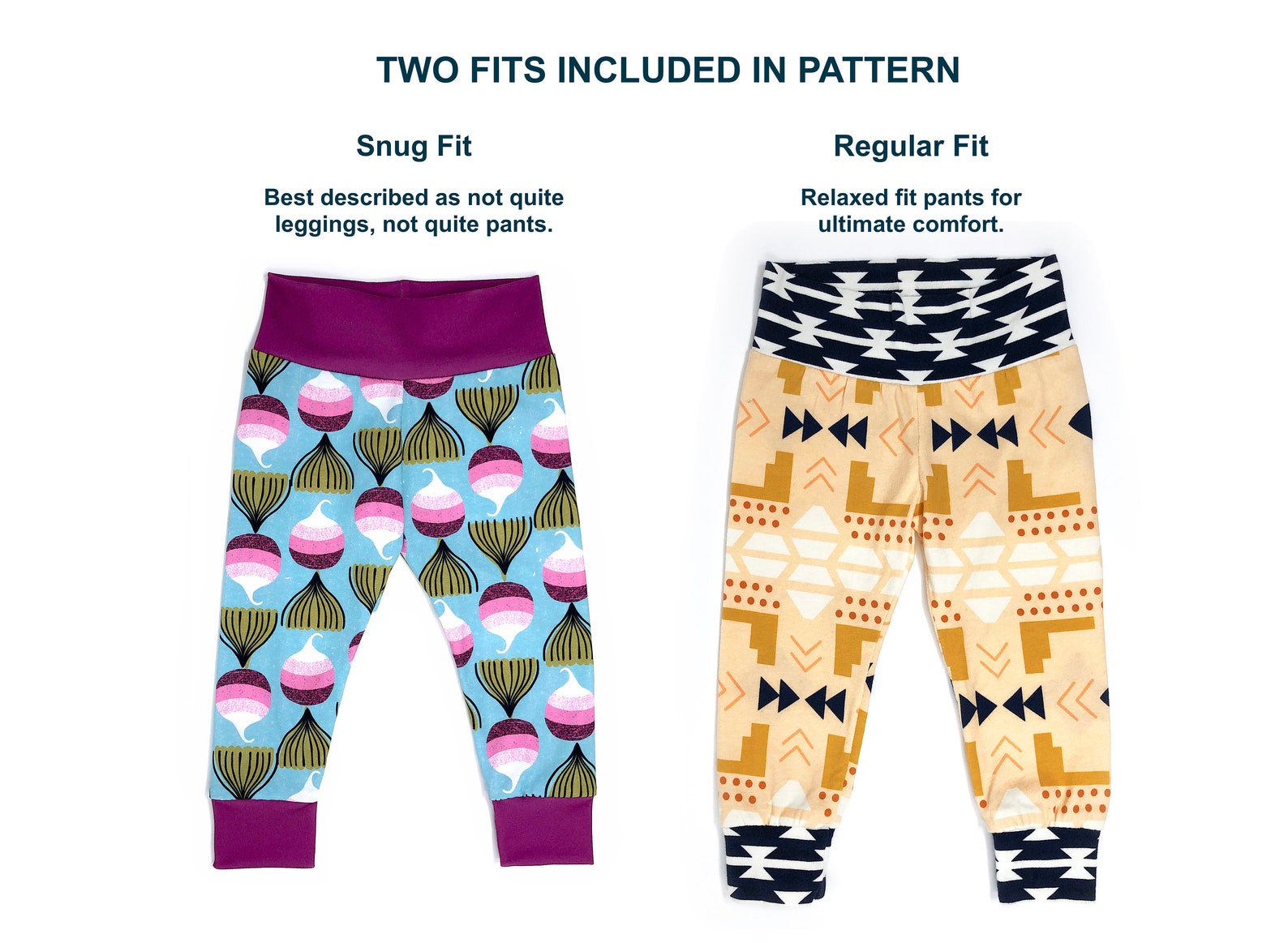 Cuffed Pant Sewing Pattern PDF Sewing Pattern Baby Kid - Etsy