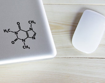 Molecule Sticker - Etsy