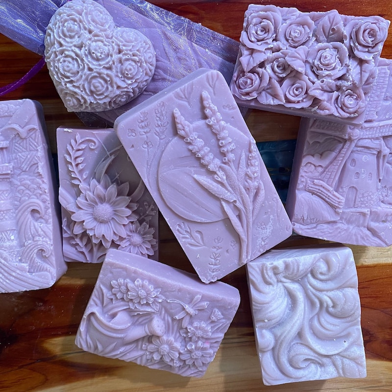 Purple Soap - Etsy