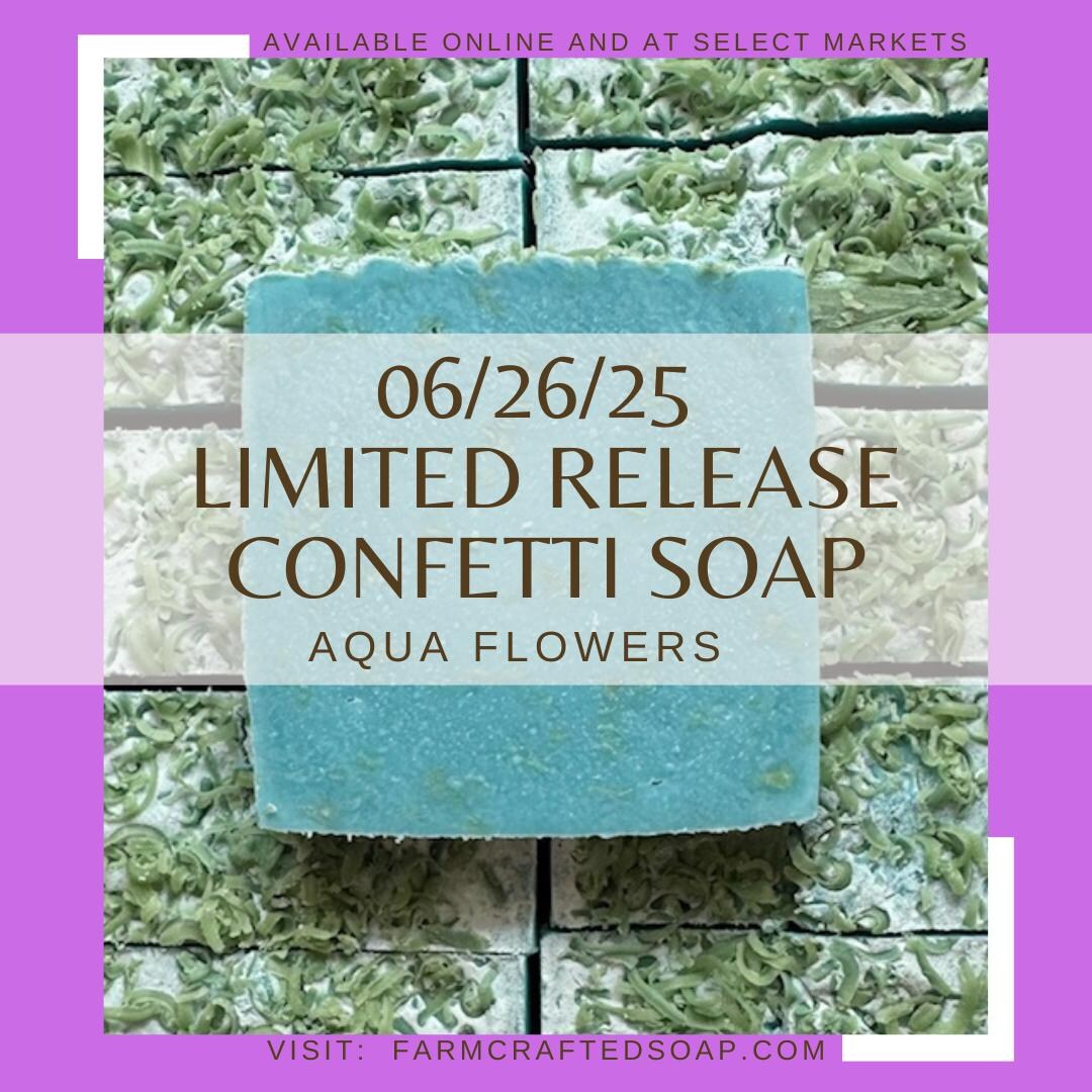 Confetti Soap Bar | Cold Process | Artisan With 10 Years Soapmaking ...