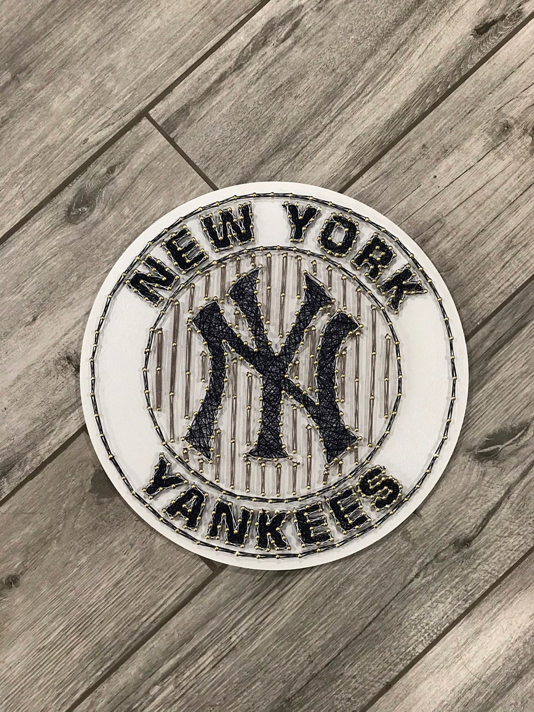 New York Yankees String Art Logo - Etsy
