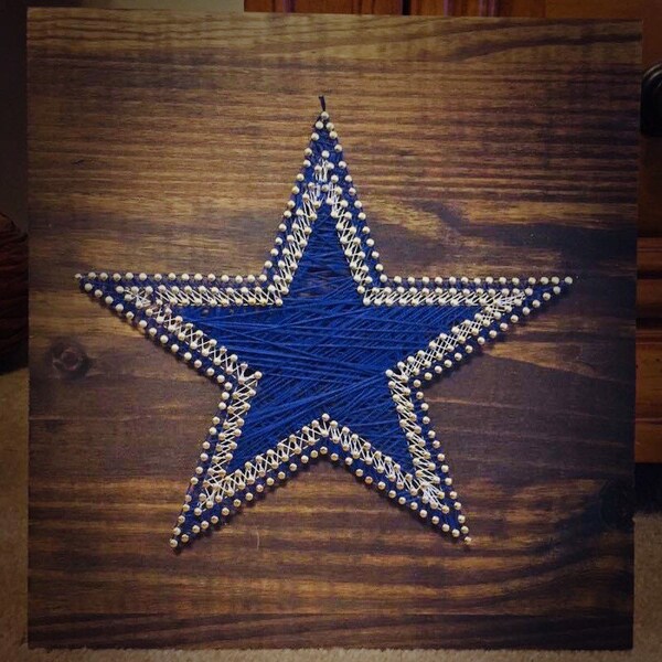 Cowboy String Art - Etsy