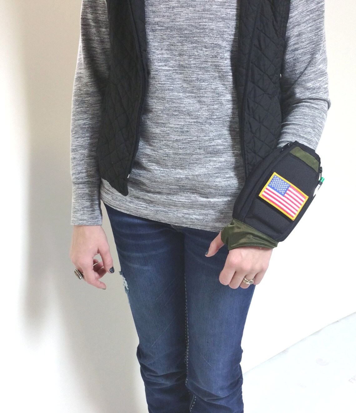 Wrist Wear 1 Wear It on Your Wrist. Wrist Wallet - Etsy Canada