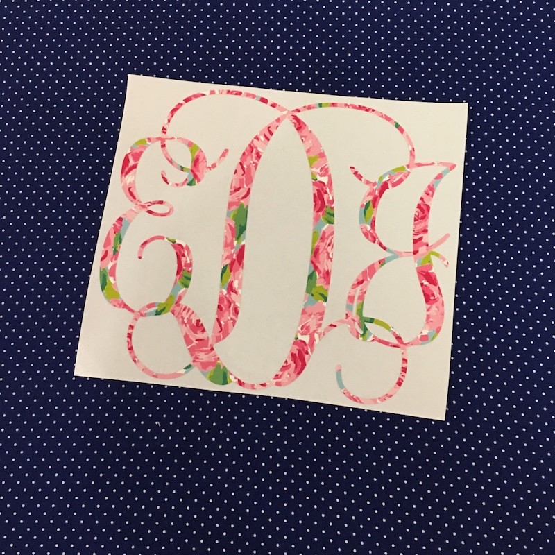 Lilly Pulitzer Monogram - Etsy