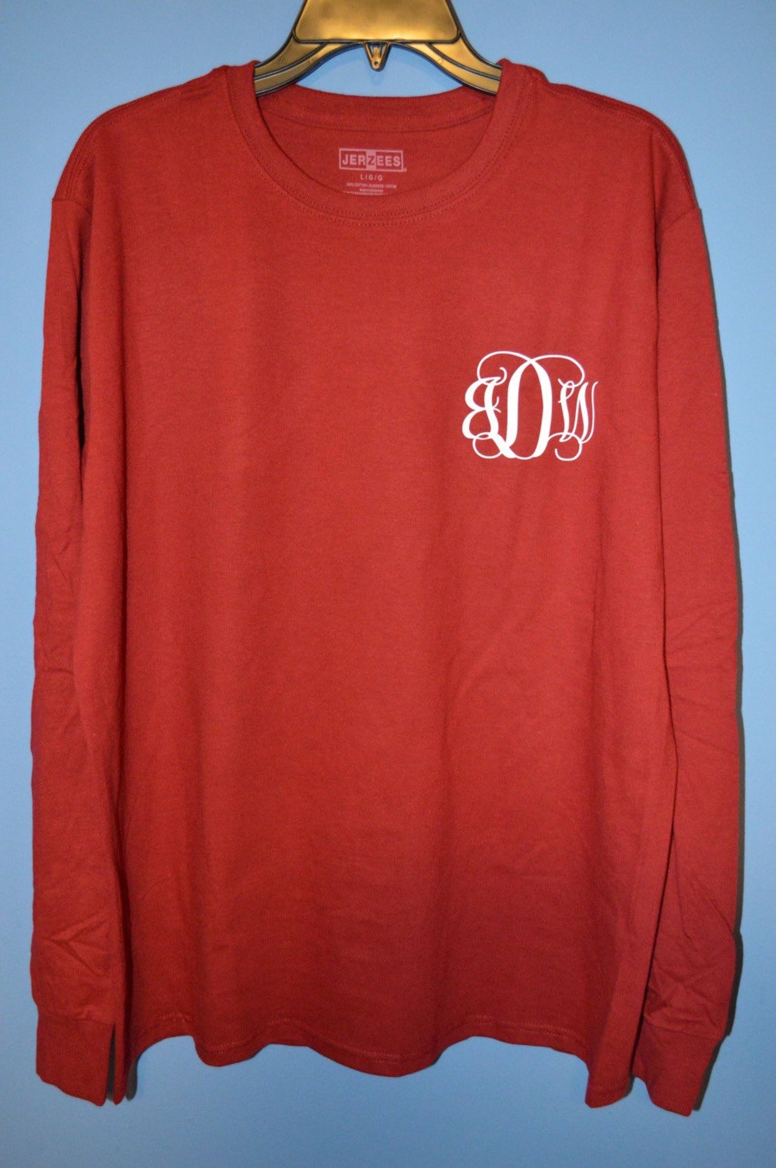 Long Sleeve Monogrammed Nativity Christmas Shirt - Etsy