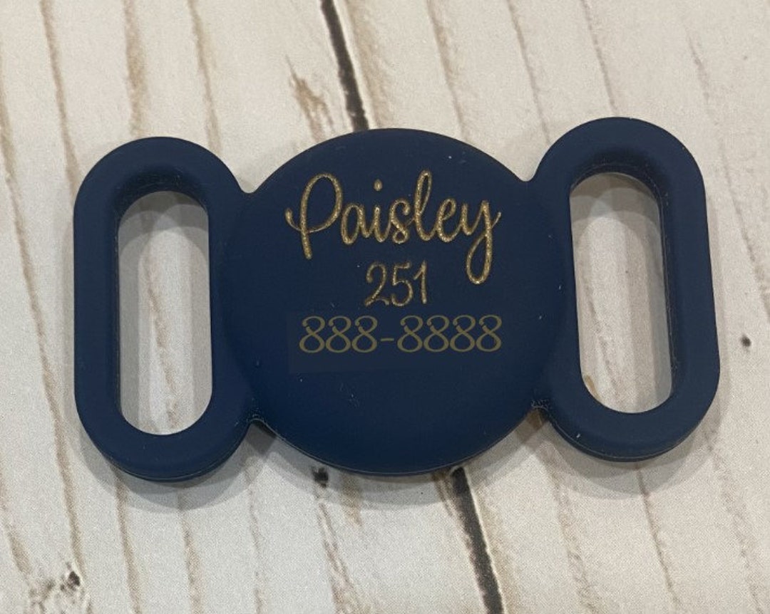 Laser Engraved Air Tag Holder / Personalized Air Tag Holder for Pets ...