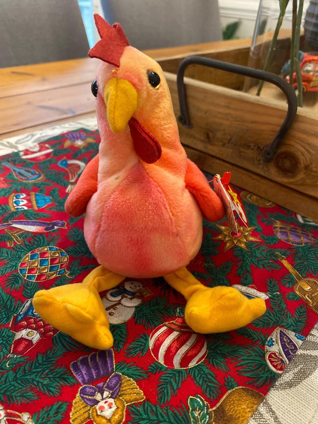 TY Beanie Babies Strut the Rooster Circa 2000's, With Tag. - Etsy