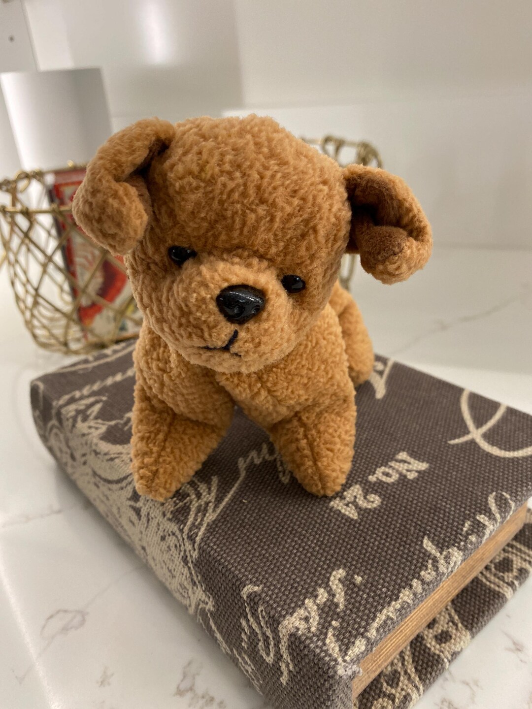 Vintage TY Beanie Baby "tuffy" Terrier Dog (1996) - Etsy