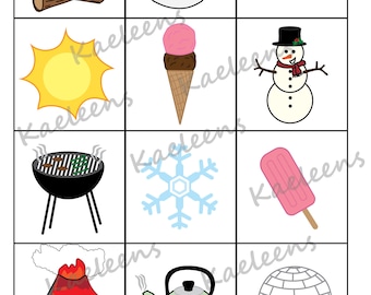 Hot and Cold Sorting Activity, Printable Hot or Cold Worksheets ...