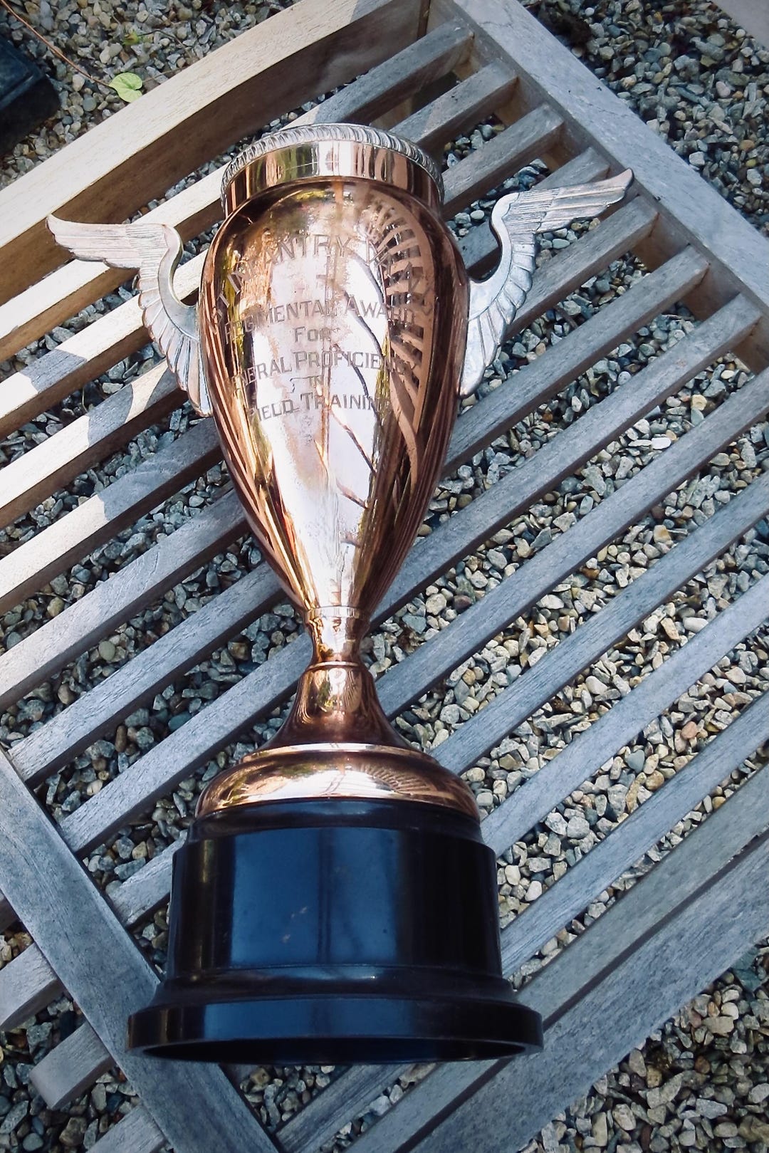 Rare Antique Trophy Award Engraved Infantry 1930s Military Loving Cup ...