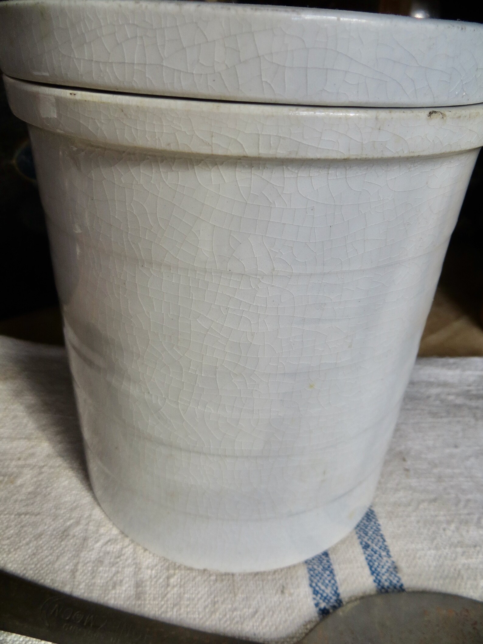 Antique English Rice Jar Canister Storage Transfer Ware Black - Etsy