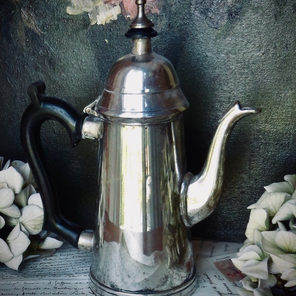 Silver Coffee Pot - Etsy