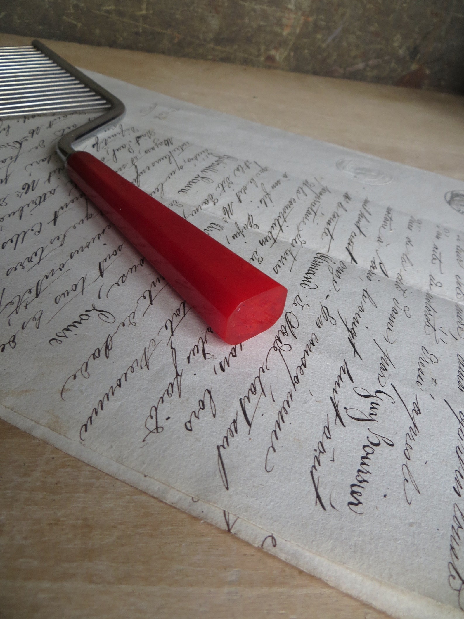 Vintage Cake Slicer Bakelite Handle Red Stainless Kitchen | Etsy