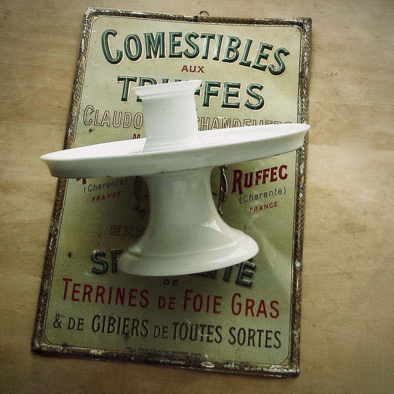 French Ironstone Pedestal - Etsy