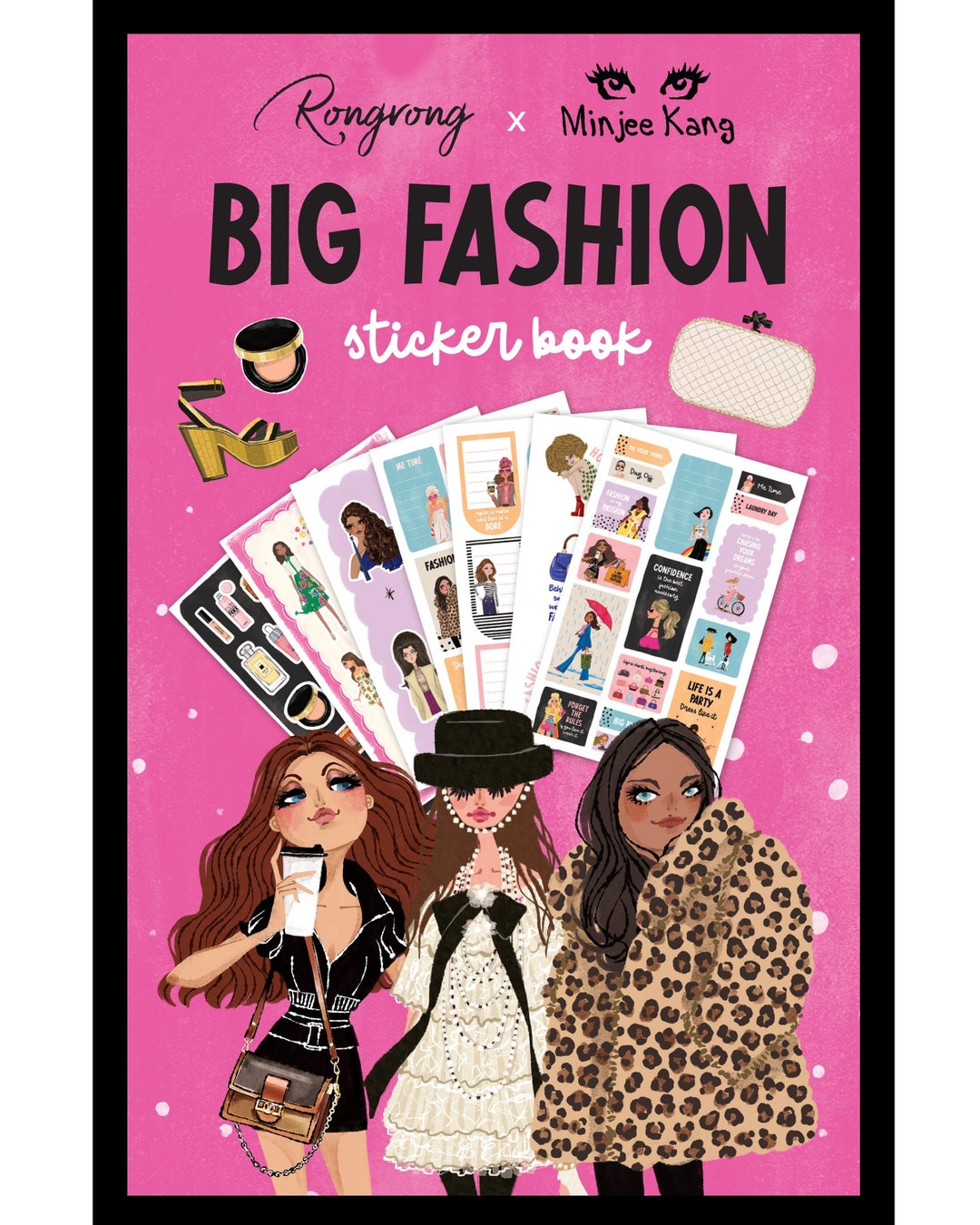 Big Fashion Sticker Book - Etsy