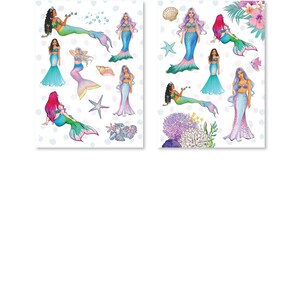 Mermaid Planner Sticker Pack Holographic Etsy