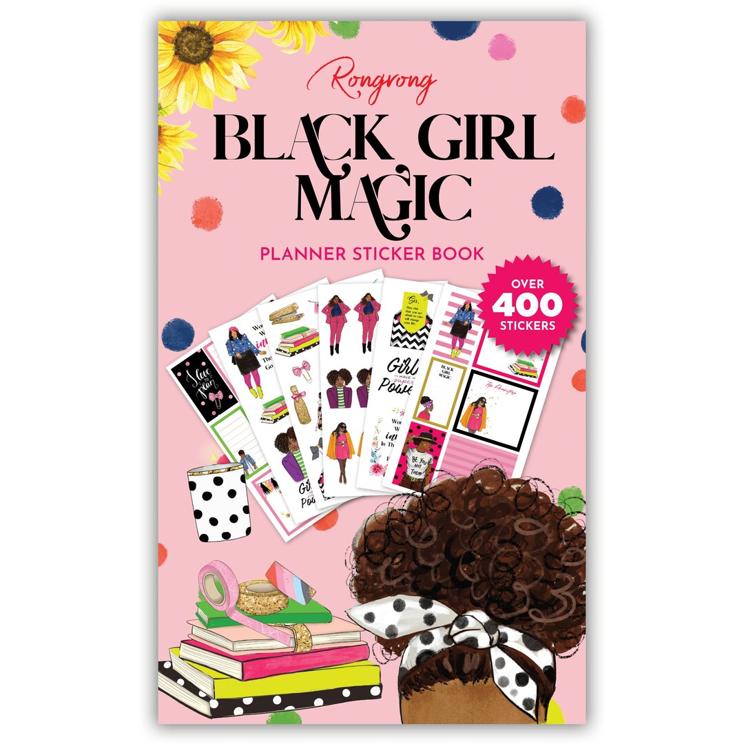 Black Girl Magic Sticker Book - Etsy