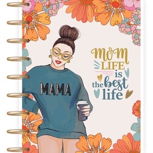 Mom Life Planner Cover | Motherhood Journal Cover | Aesthetic Planner ...