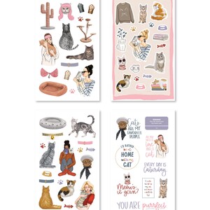 Cat Digital Planner Sticker Book [DOWNLOAD] | Over 500 Stickers ...