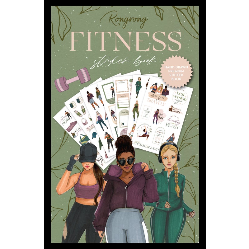 Fitness Stickers - Etsy
